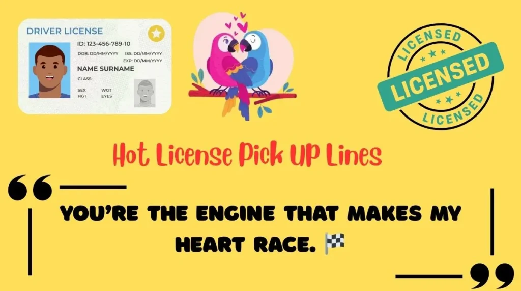 🚗 120+ License Pick Up Lines & Rizz That’ll Drive Them Crazy! 😍